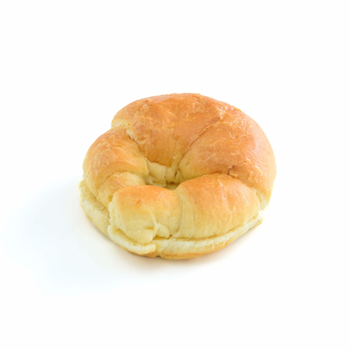 Butter Flavored Croissant, Closed/Sliced - 2 oz - La Francaise Bakery