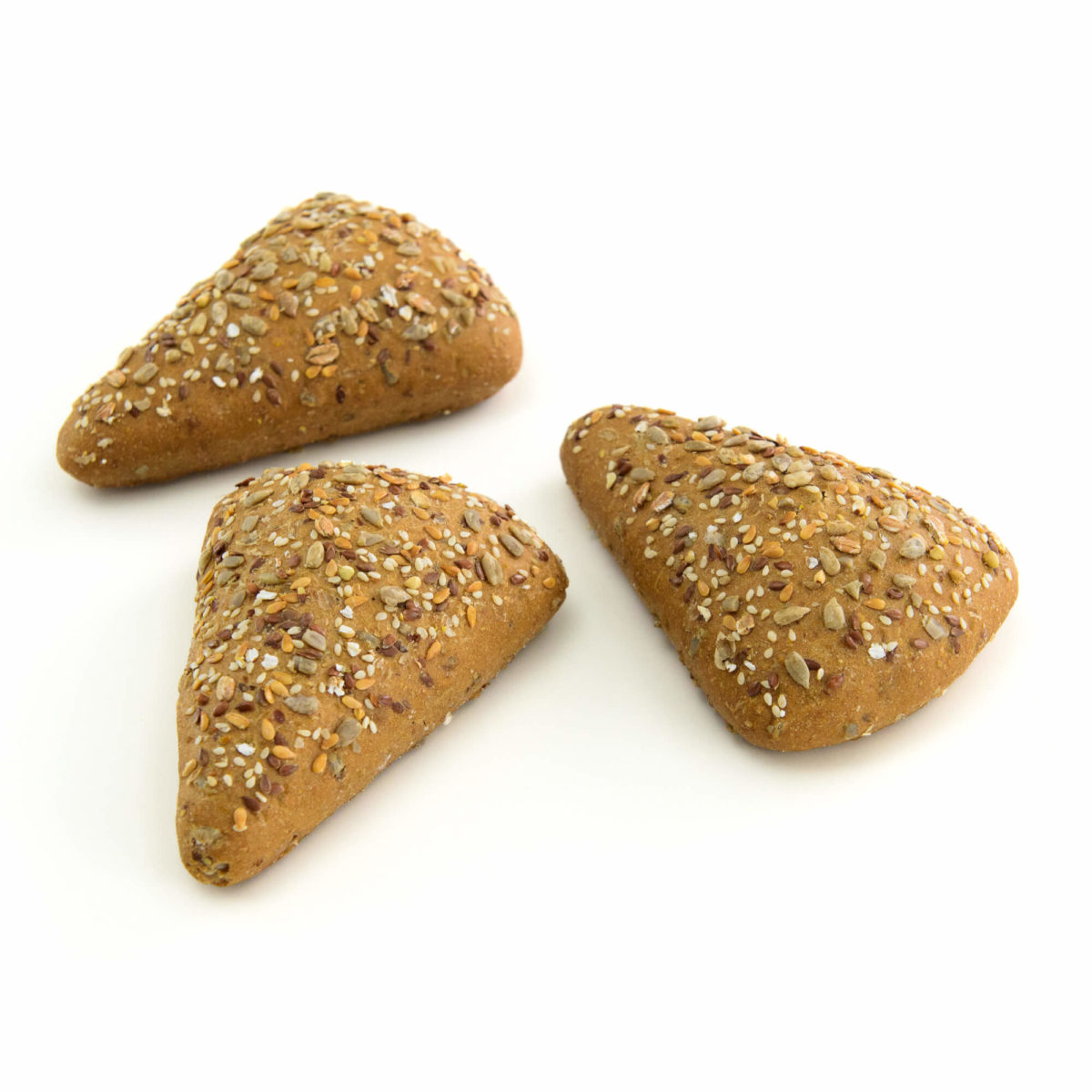 Multigrain Pyramid Roll 2.84 oz - La Francaise Bakery